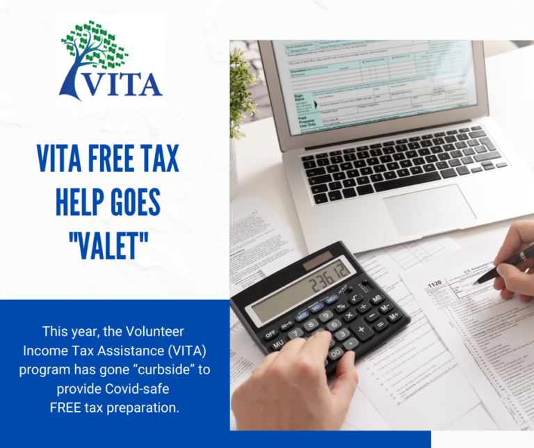 VITA Free Income Tax Assistance Program Offers Curbside Service ...